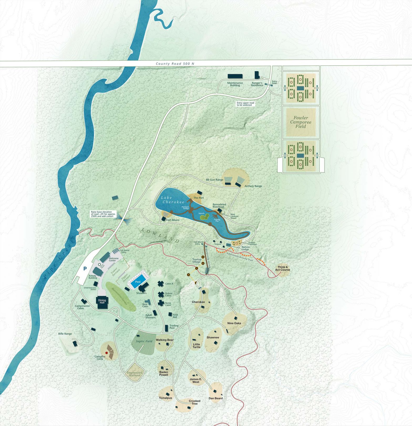 Boy Scouts of America: Camp Kikthawenund – The Kubala Washatko Architects